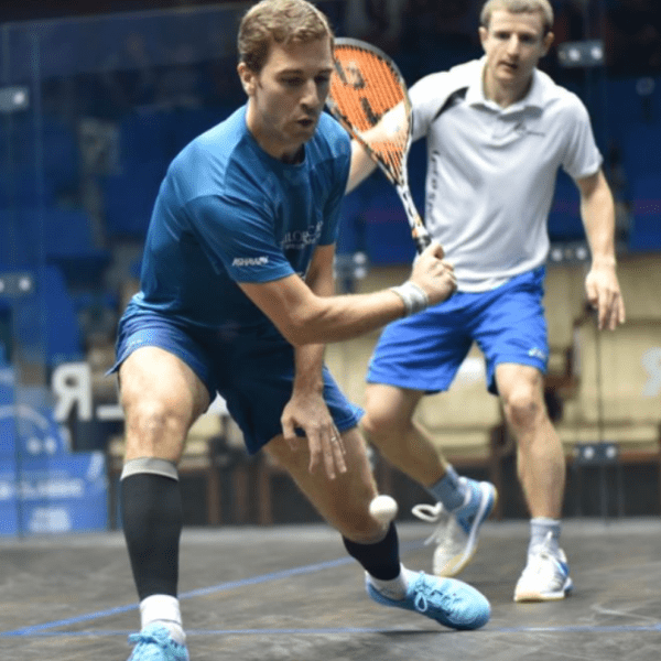 Voice Announcer at Day 2. Round 1. Mathieu Castagnet