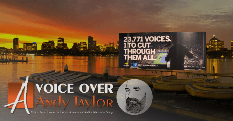 Voice Over Andy Taylor | Professional Narrator. Emcee. Announcer.