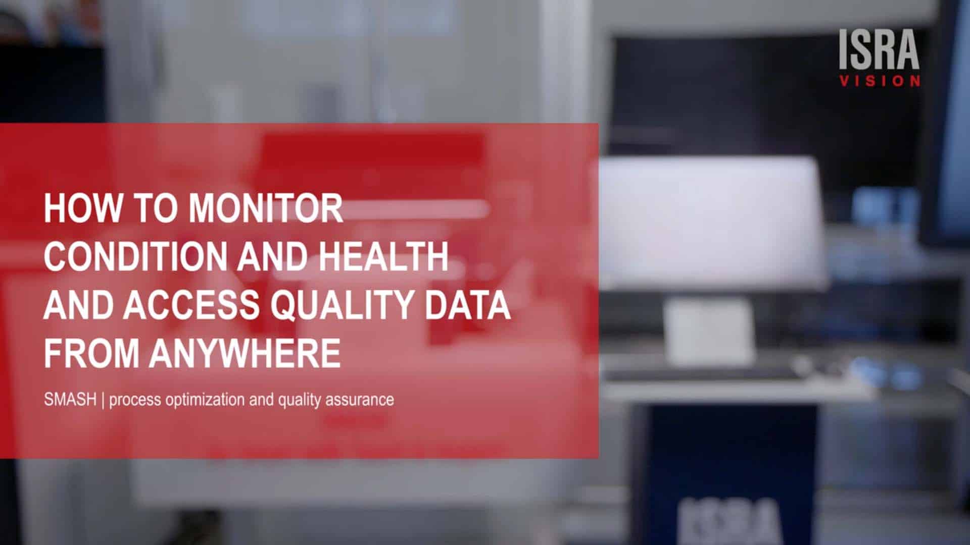 Voice Over Andy Taylor | ISRA Vision SMASH Inspection