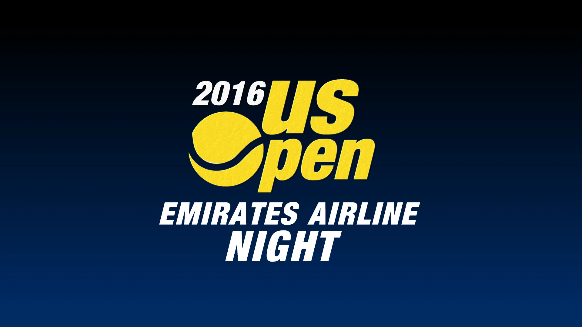 US Open Voice Host: Emirates Airline at the 2016 US Open